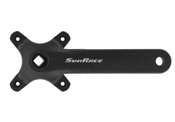 Sunrace Sunrace FCM800 Chainset Square Taper - No Ring - 175mm Crankset ...